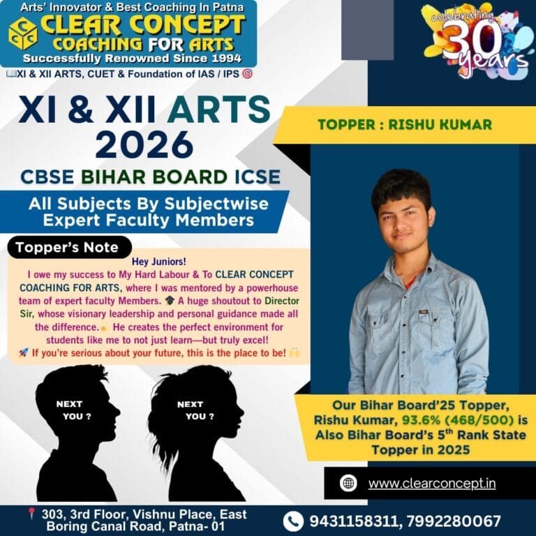 A Word from Topper of Bihar Board 2025 Hindi Medium: Rishu Kumar – Best ...